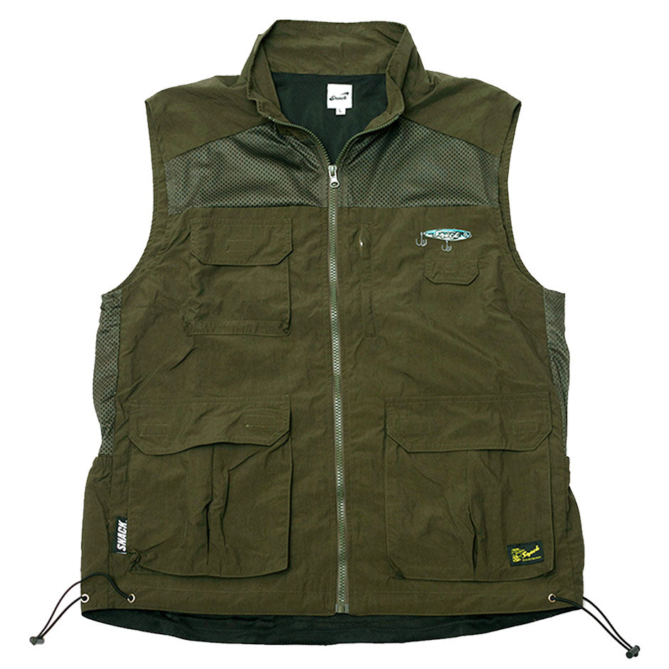 ANGLER UTILITY VEST - CYPRESS – Snack Skateboards